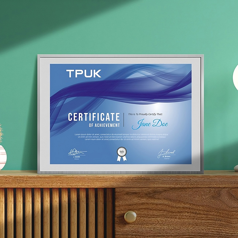 You Can Print Certificates