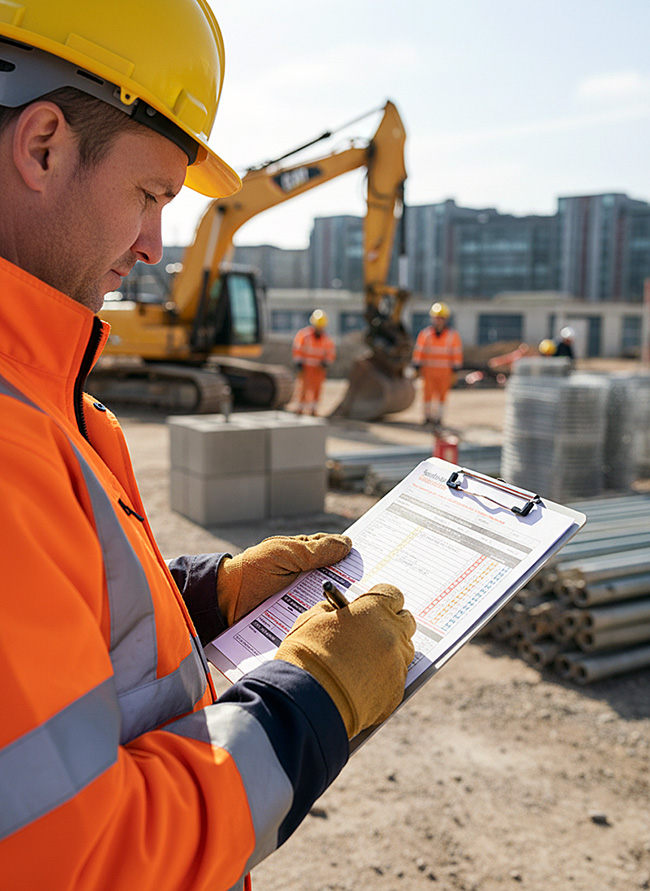 POINT OF WORK Risk Assessment template printed £62