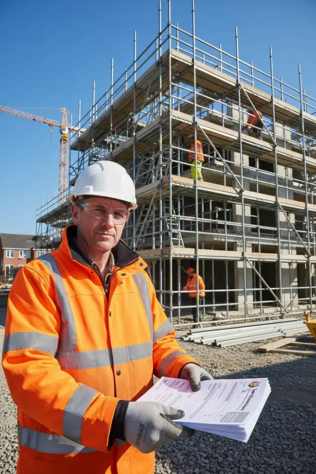 SCAFFOLDING Hand Over Certificate printed from £48